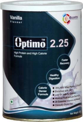 Eccentra Healthcare OPTIMO 2.25 Whey Protein (400 g, VANILLA ...