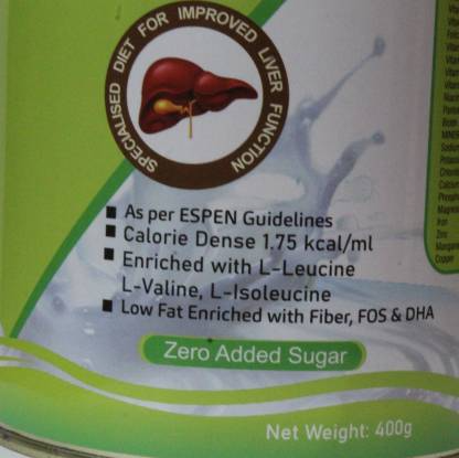 Eccentra Healthcare OPTIMO HEPATIC Whey Protein (400 g, VANILLA ...