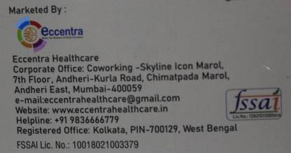 Eccentra Healthcare OPTIMO SLIM Whey Protein (400 g, CHOCOLATE ...